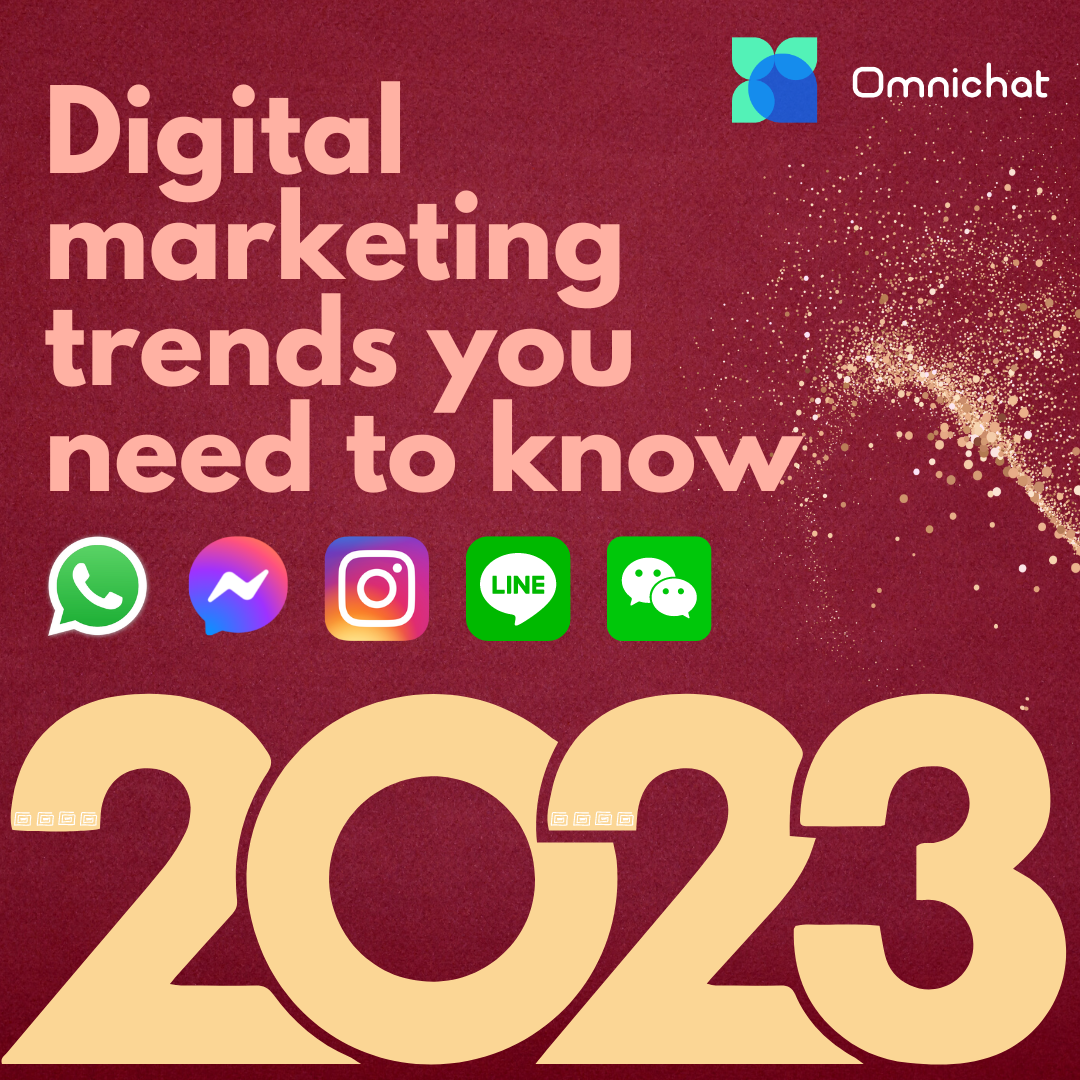 Digital marketing trends you need to know in 2023 - Omnichat Blog