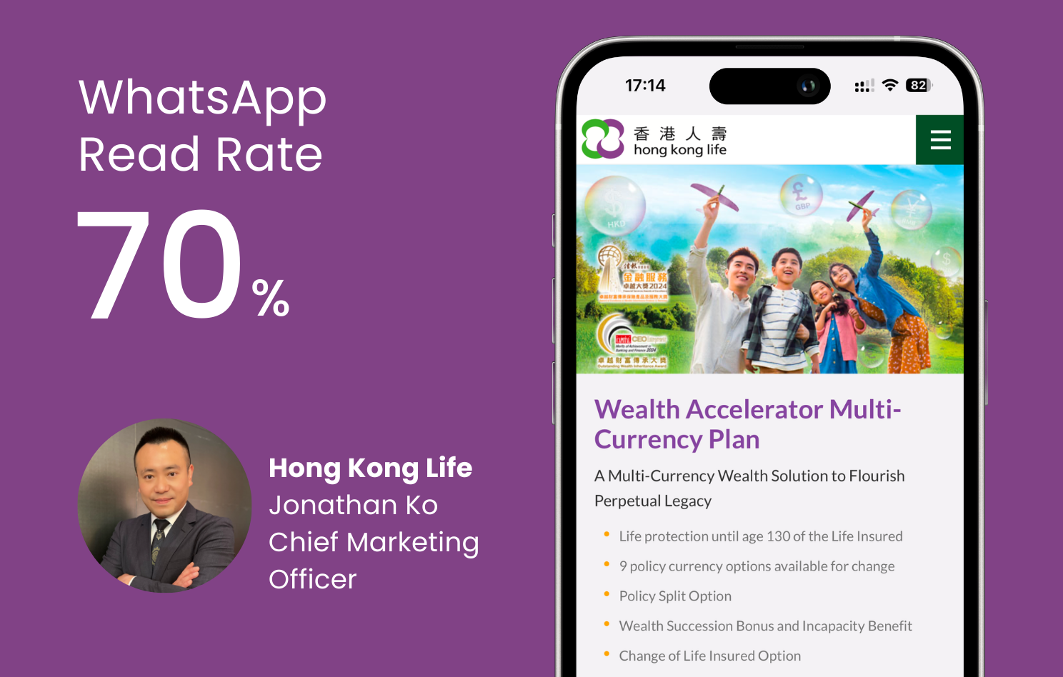 Hong Kong Life Innovates Customer Experience through WhatsApp ...